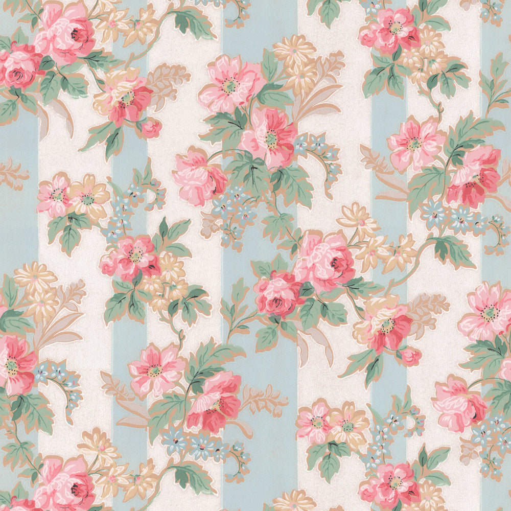 Vintage Wallpaper Archive: Digital Midcentury Repeats & Reproduction
